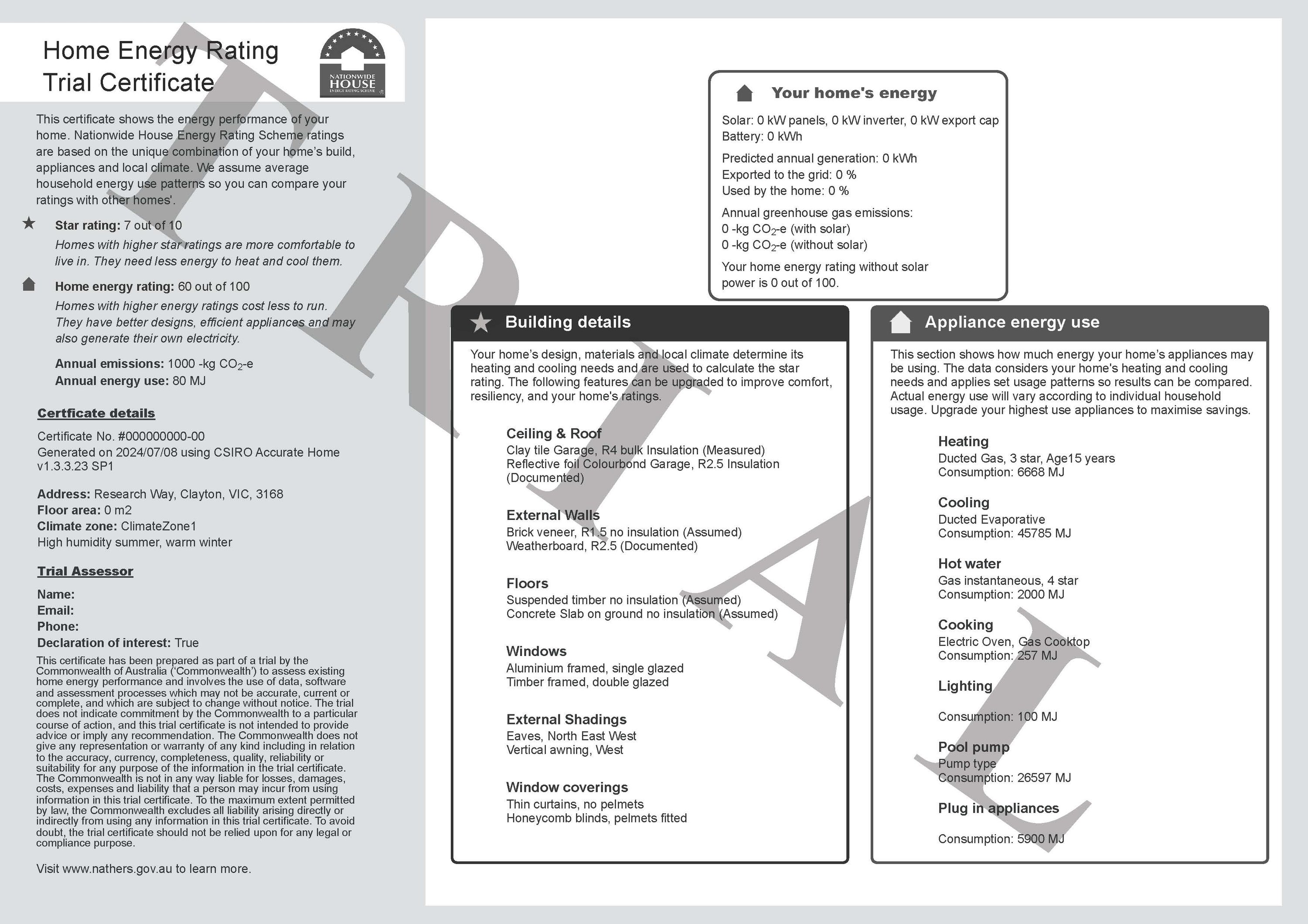 Join the NatHERS Energy Rating Trial for Existing Homes!